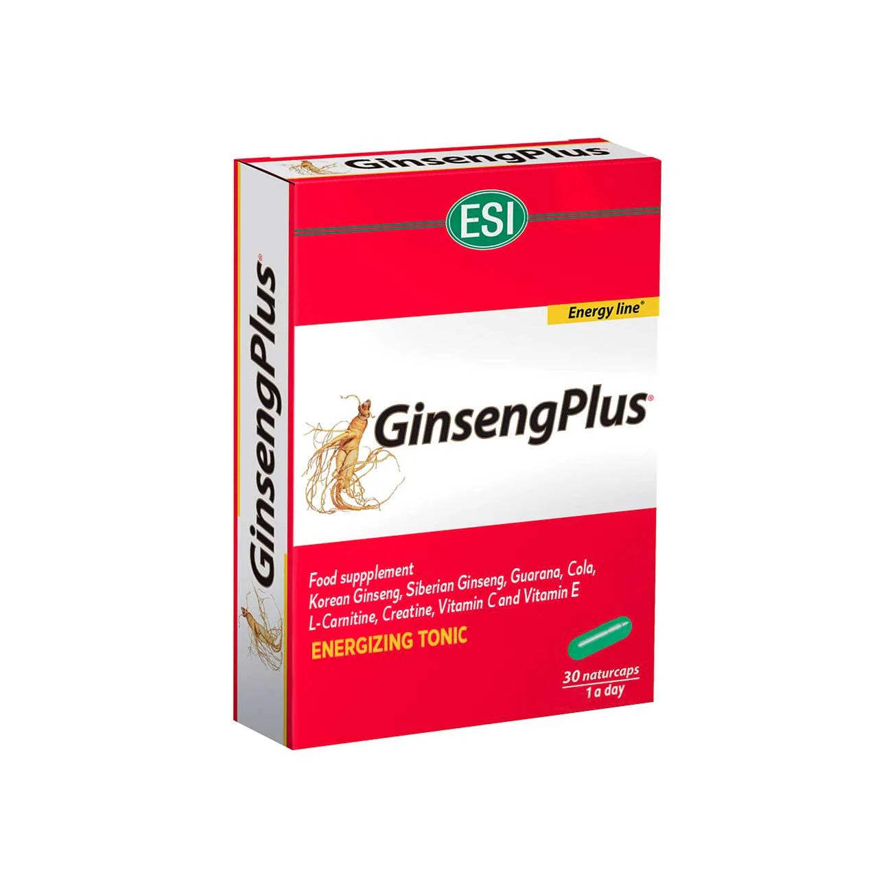 ESI GinsengPlus 30 caps– Skinoasis